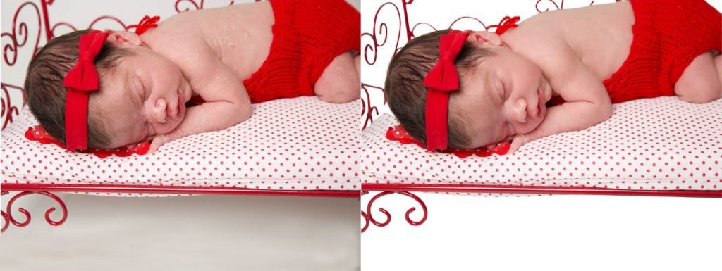 Baby photo retouching | Newborn retouching