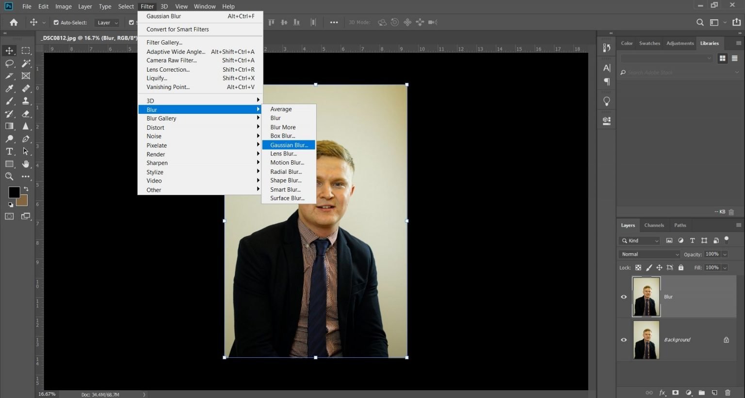 How to soften skin in Photoshop - Fix the retouch