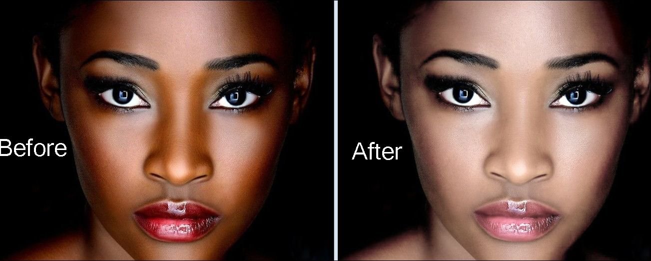 How to lighten skin in Photoshop - Fix The Retouch