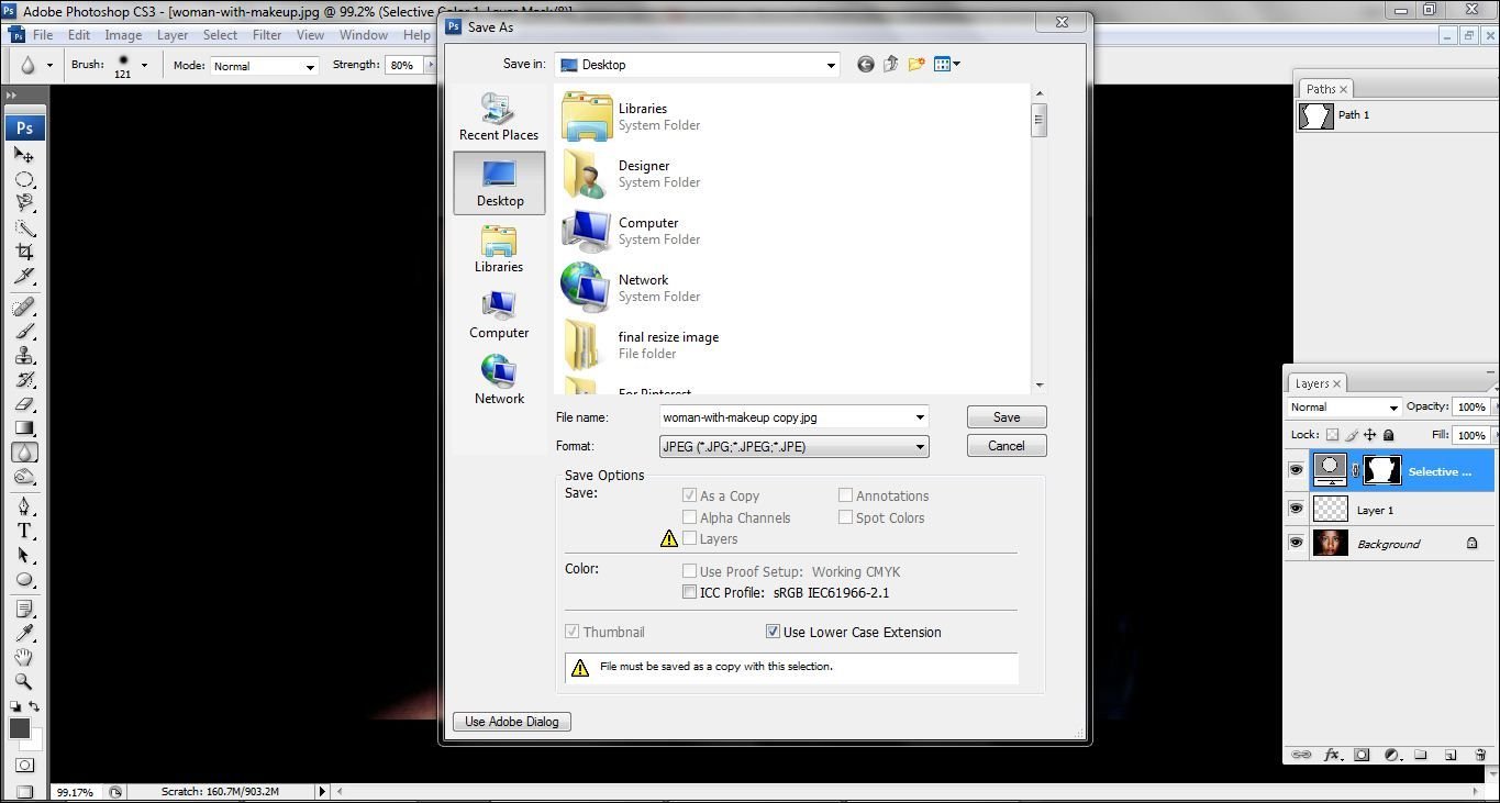 How to lighten skin in Photoshop - Fix The Retouch